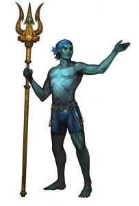 Triton Race in DnD - Wizard Of The Tavern